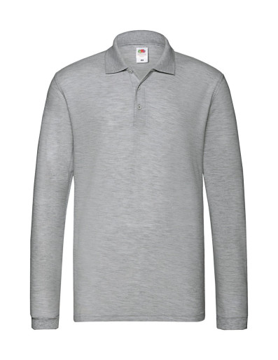 Premium Long Sleeve polo shirt