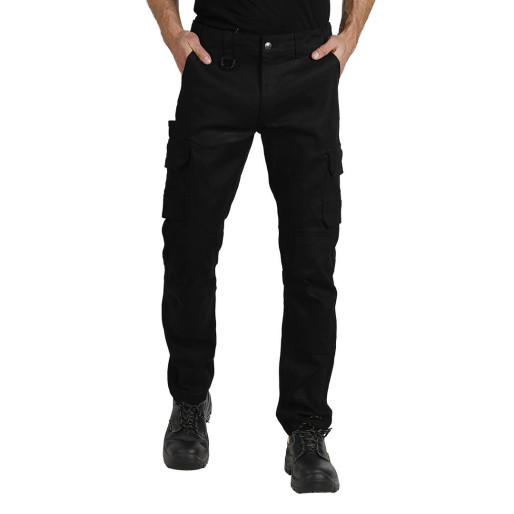 FORCE PANTS, RADNE PANTALONE, CRNE