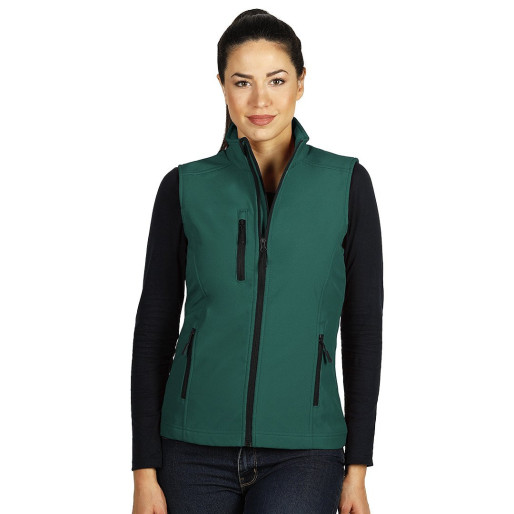 SKIPPER VEST WOMEN, ŽENSKI SOFTŠEL PRSLUK, ZELENI