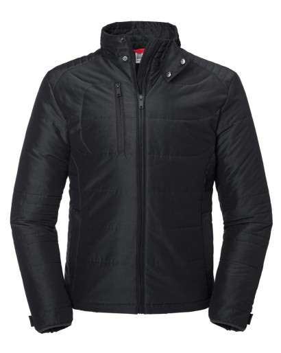 Russel Mens Cross Jacket, poslovna jakna za muškarce, crna