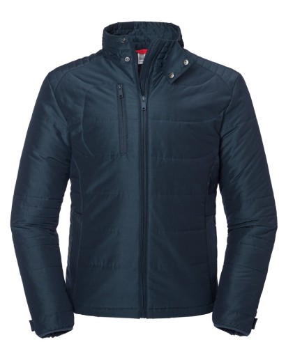 Russel Mens Cross Jacket, poslovna jakna za muškarce, teget plava