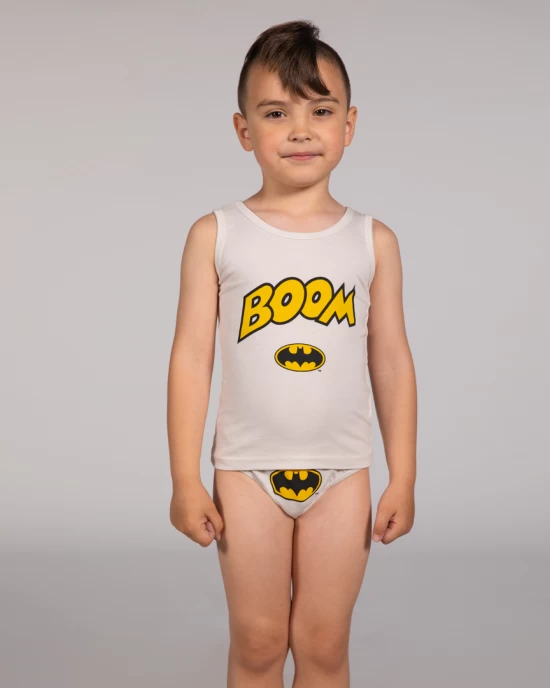 Warner Bros dečja majica Batman Boom