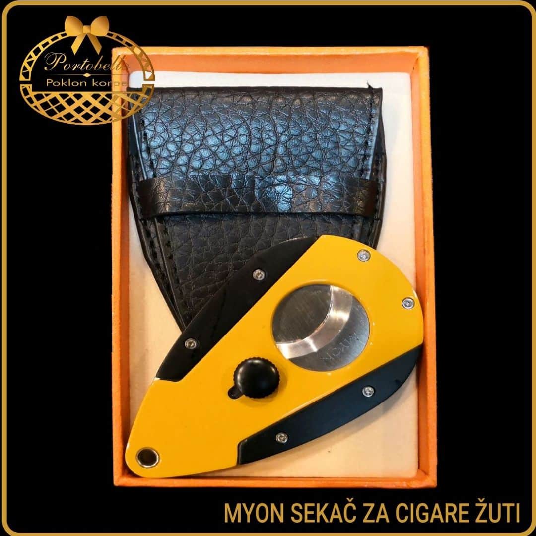 Myon sekač za cigare žuti