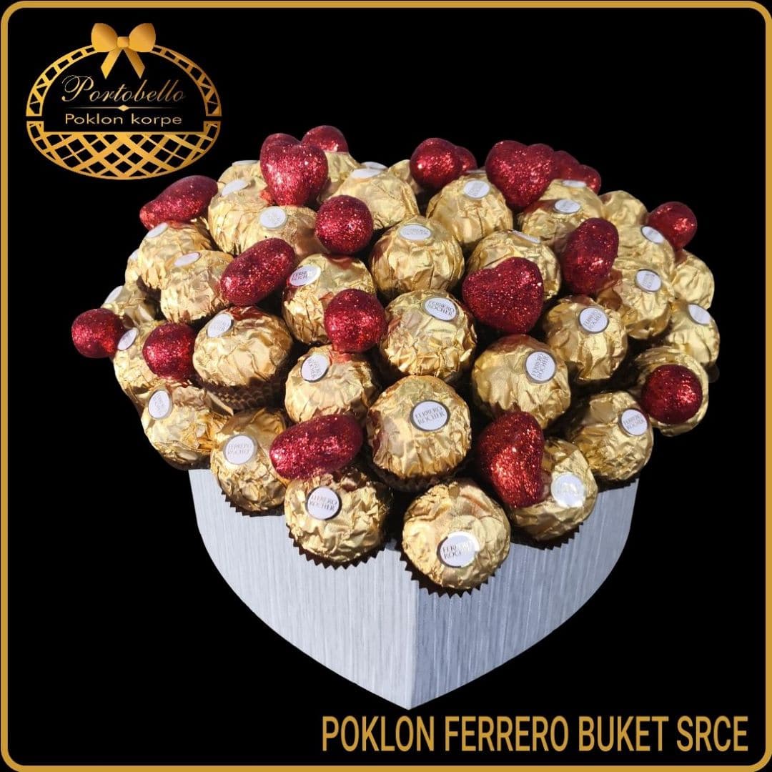 Poklon Ferrero Buket Srce