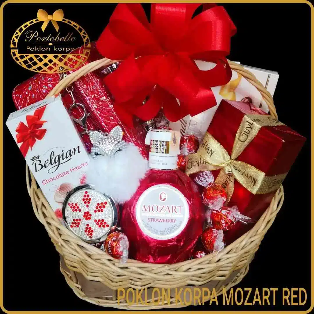 Poklon korpa Mozart Red