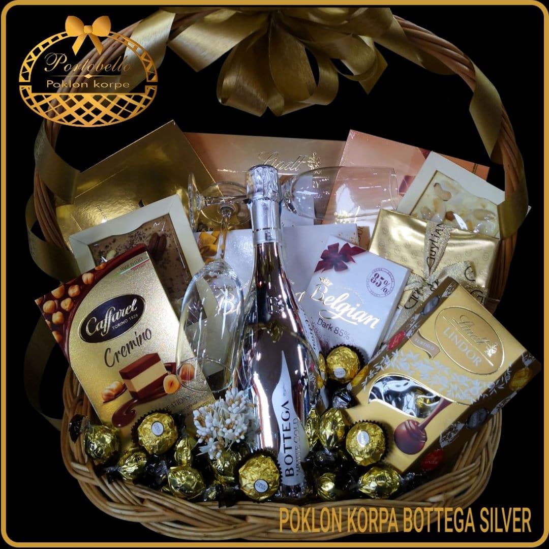 Poklon korpa Bottega Silver