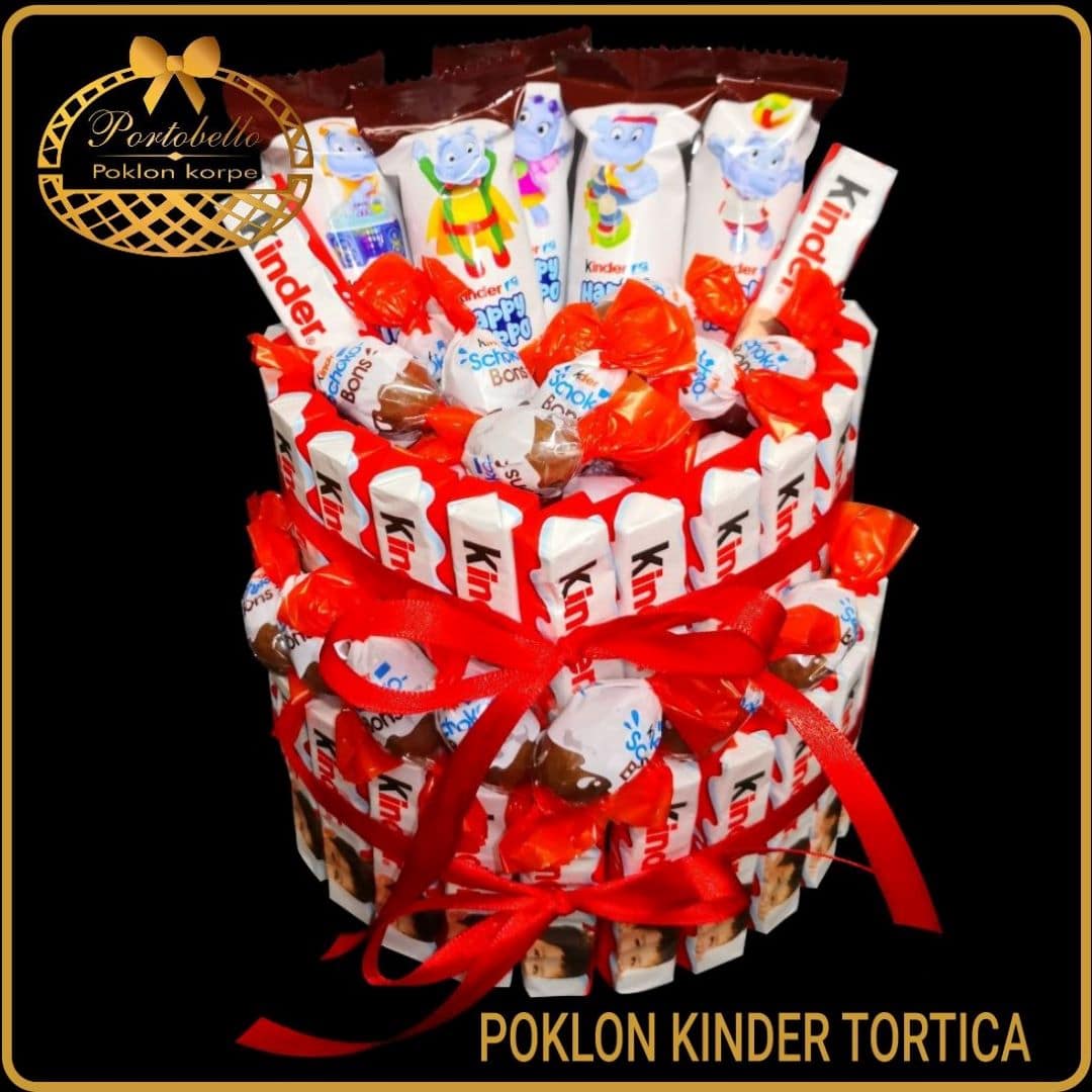 Poklon Kinder tortica