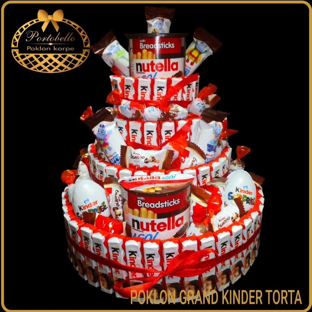 Poklon Grand Kinder torta