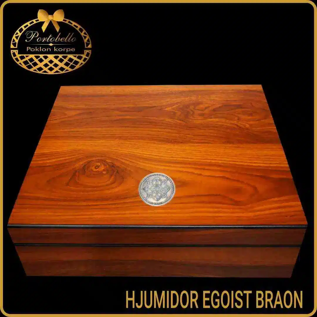 Hjumidor Egoist braon