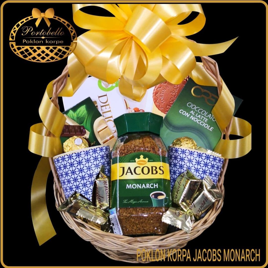 Poklon korpa Jacobs Monarch