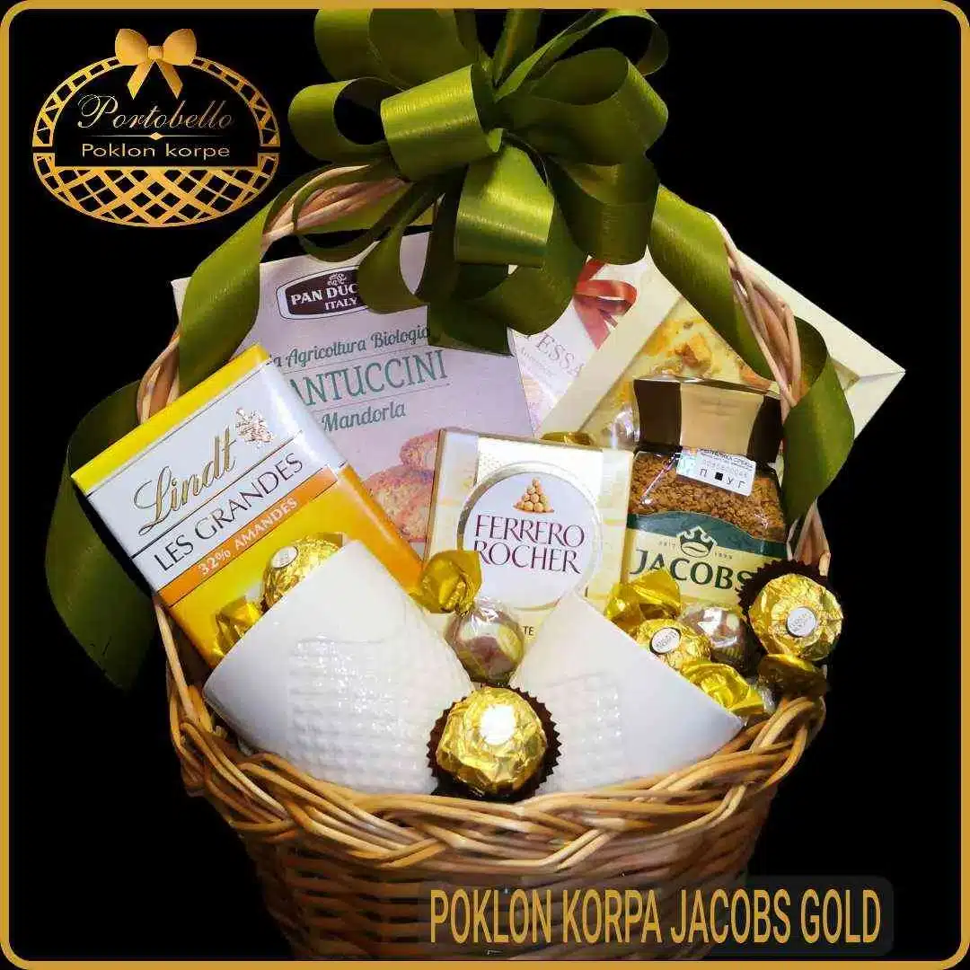 Poklon korpa Jacobs Gold