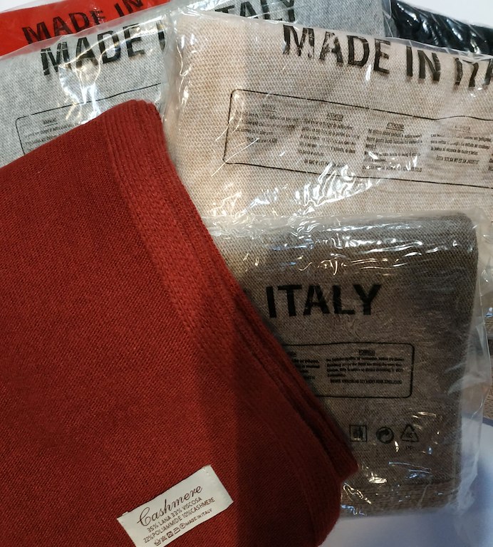 Šalovi sa kašmirom – Made in Italy