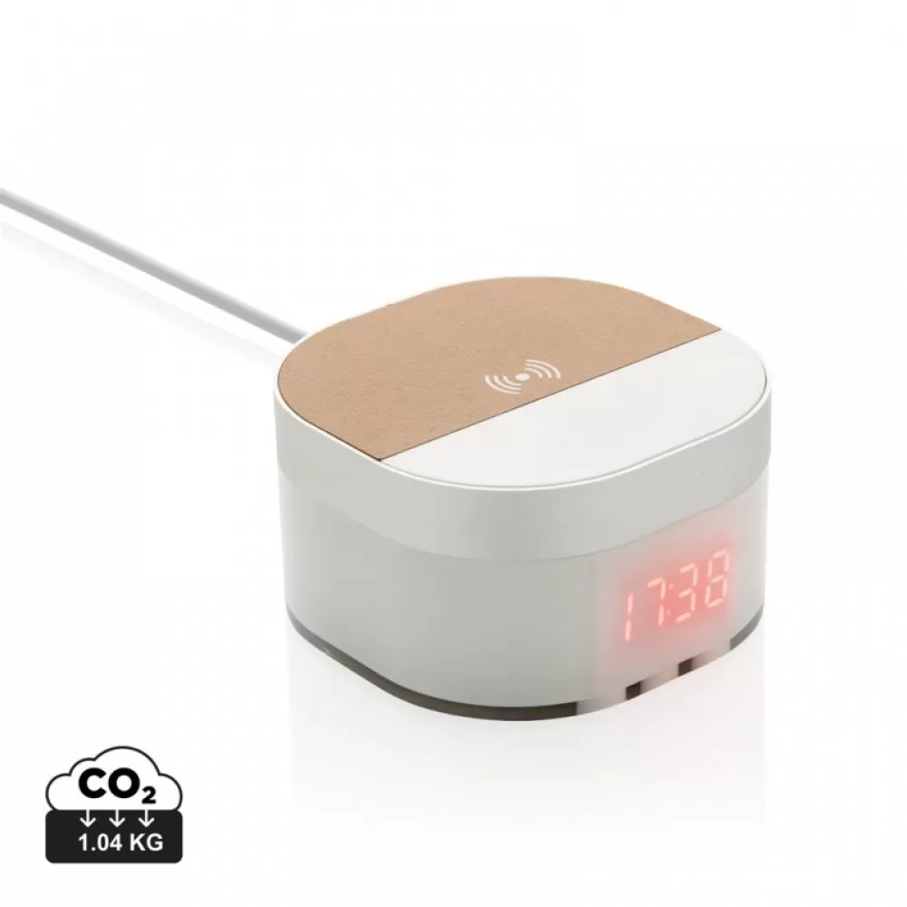 Aria 5W Wireless Charging Digital Clock