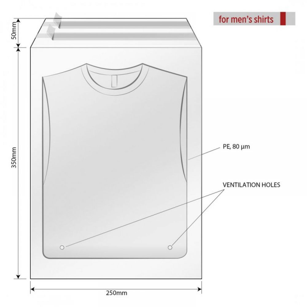 POLY BAG 25 x 35, kesa za pakovanje, dimenzije 25 x 35 cm, transparentna