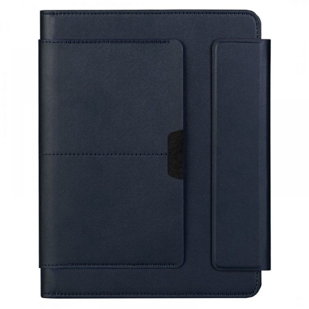 ALCANTARA, portfolio sa notesom a5, plavi