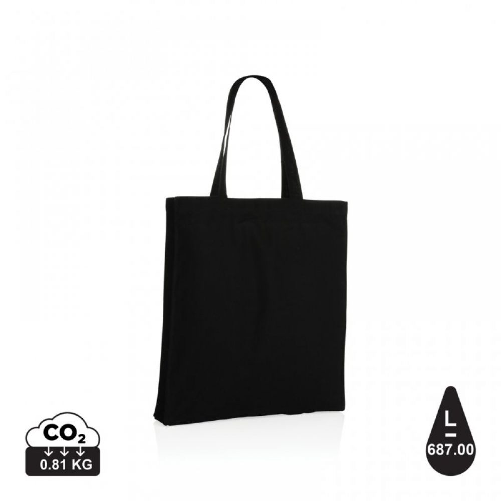 Impact AWARE™ Recycled cotton tote w/bottom 145g