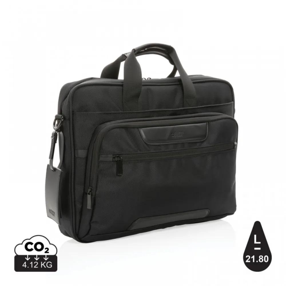 Swiss Peak AWARE™ RPET Voyager 15.6" laptop bag