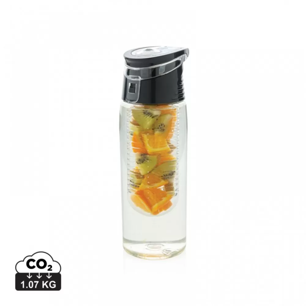 Lockable infuser bottle