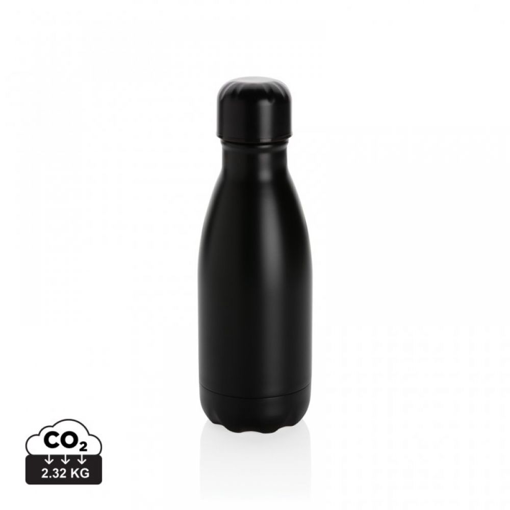 Solid colour vacuum stainless steel bottle 260ml