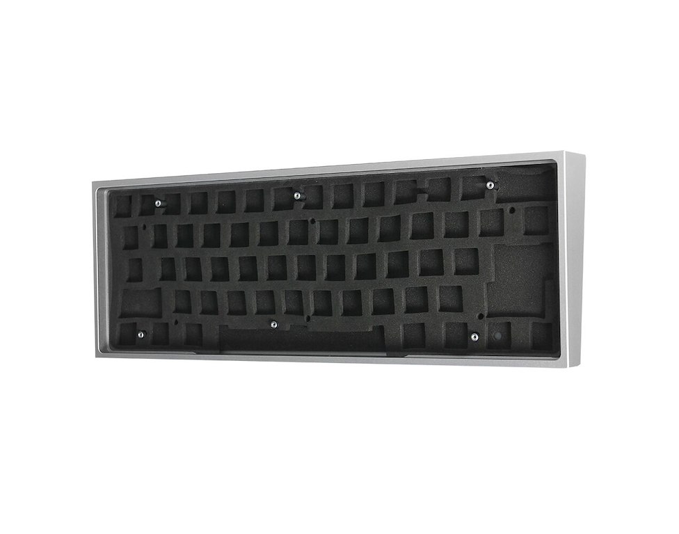 Aluminijumsko kuciste - Tastatura Mehanicka Gaming Fantech MK857 RGB Maxfit61 srebrno