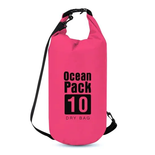 Vodootporna torba Dry Bag 10L pink (MS)