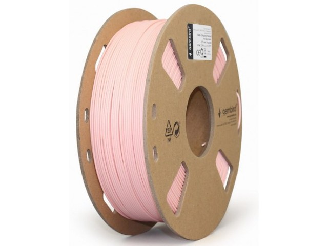 3DP-PLA-01-MTP Mat PLA Filament za 3D stampac 1.75mm, kotur 1KG, Pink