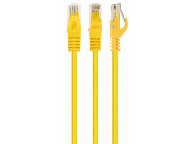 PP6U-3M/Y Gembird Mrezni kabl, CAT6 UTP Patch cord 3m yellow