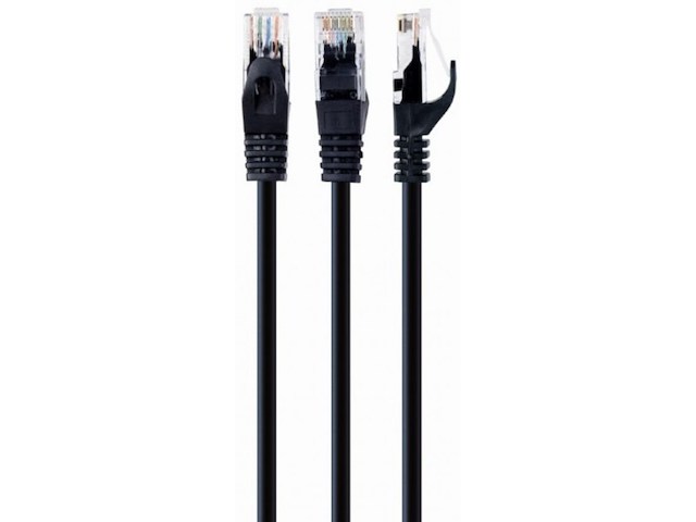 PP6U-1M/BK Gembird Mrezni kabl, CAT6 UTP Patch cord 1m black