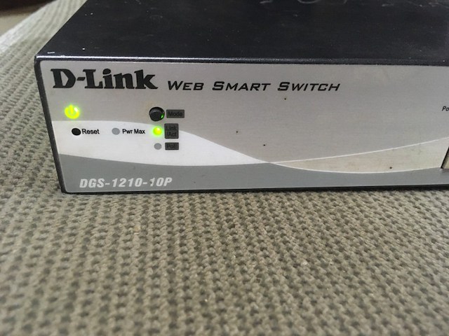 Poe switch 8ch D-link DGS-1210-10p