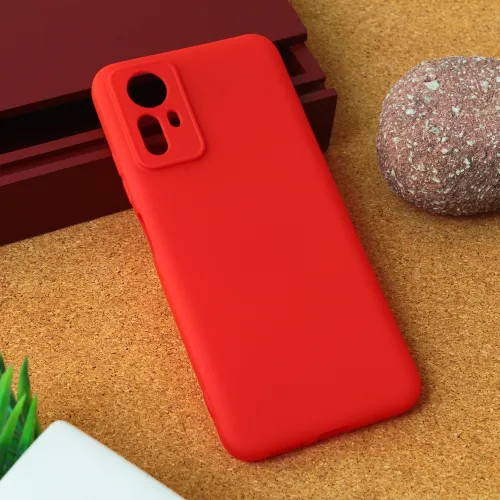 Futrola - maska Teracell Giulietta za Xiaomi Redmi Note 12S (EU) mat crvena