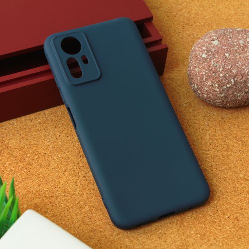 Futrola - maska Teracell Giulietta za Xiaomi Redmi Note 12S (EU) mat tamno plava