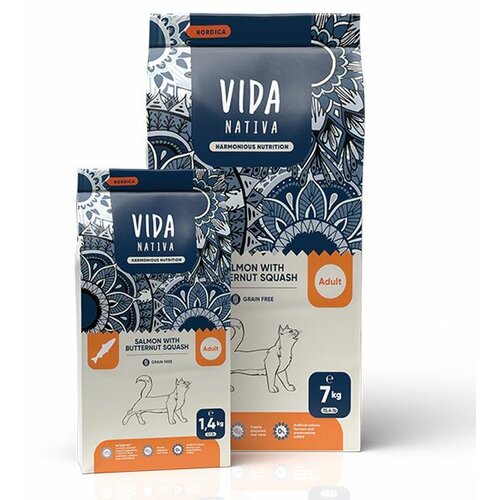 VIDA Nativa Cat sterilised losos&tikva 0.32kg