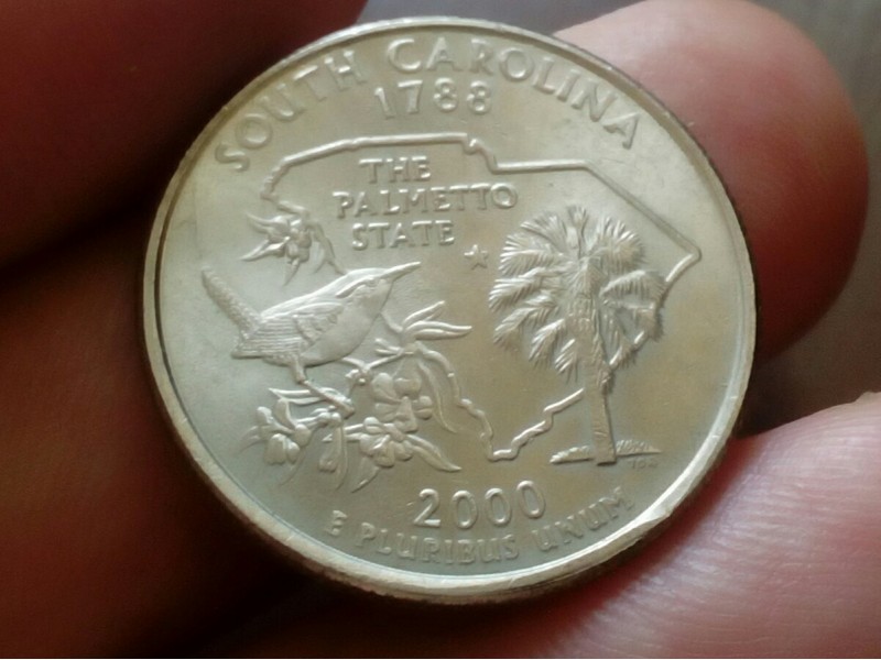 USA, 1\4 dolara 2000 South Carolina