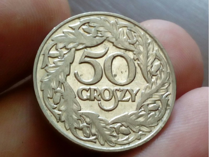 Poljska, 50 grosa 1923