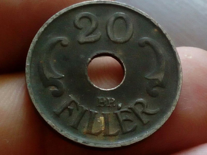 Madjarska, 20 filera 1941