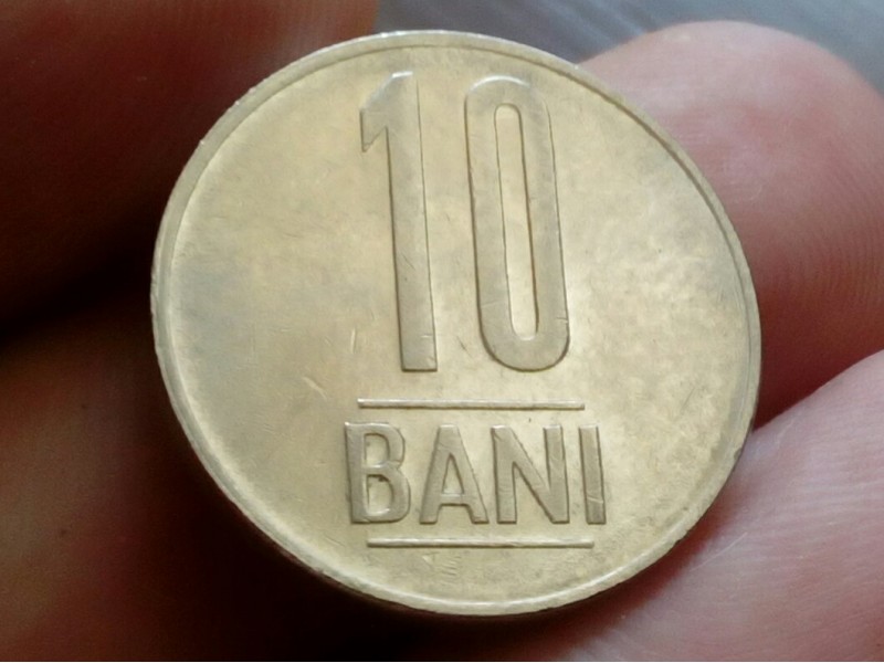 Rumunija, 10 bani 2013