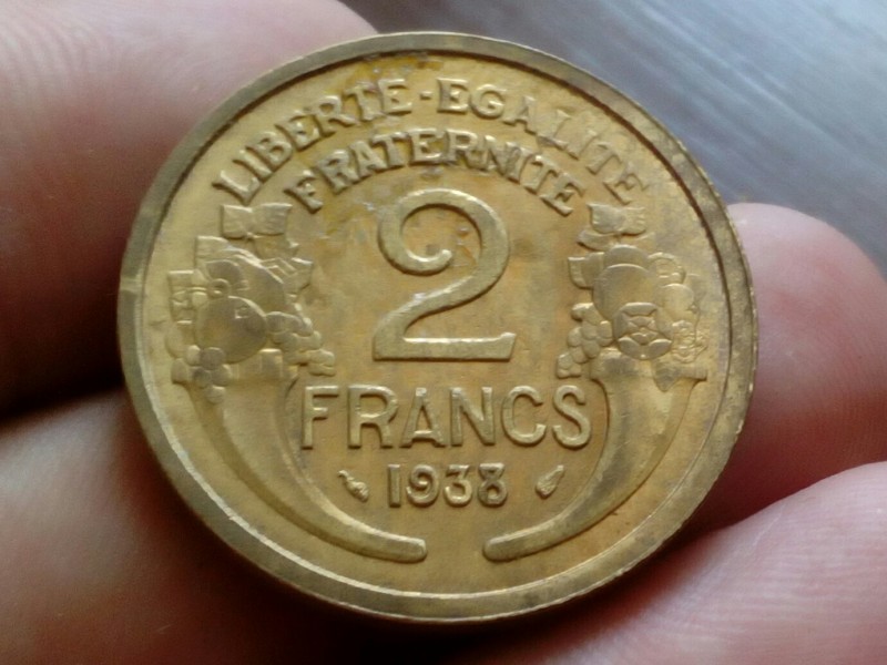 Francuska, 2 franka 1938