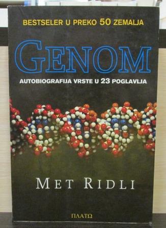 GENOM (Autobiografija vrste u 23 poglavlja) – MET RIDLI