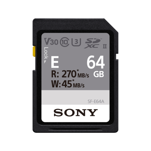 Sony 64GB UHS II (SF-E64A,V30)