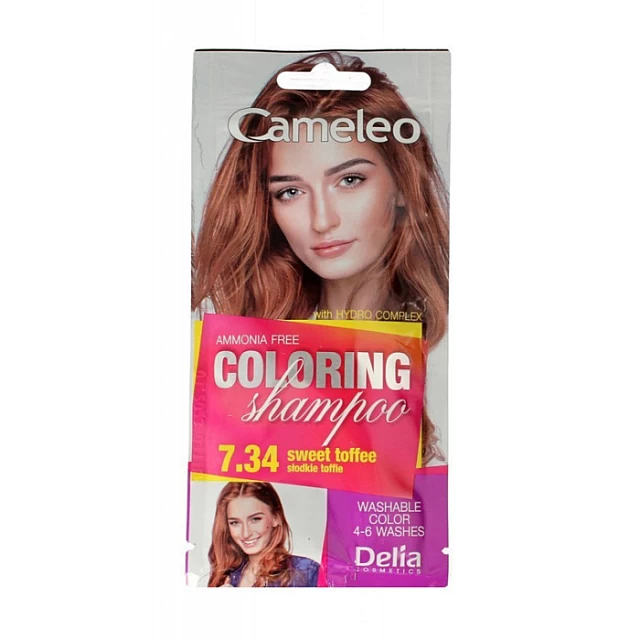 Kolor šampon za kosu CAMELEO bez amonijaka 7.34 - DELIA
