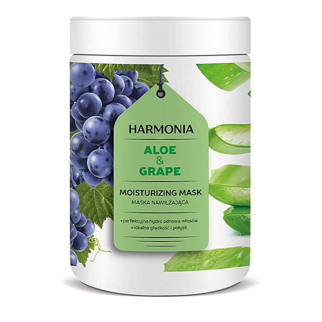 Maska za suvu kosu sa aloe verom i grožđem - HARMONIA 1000g