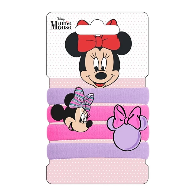 Gumice za kosu Disney Mini 4/1 - Mini Roze