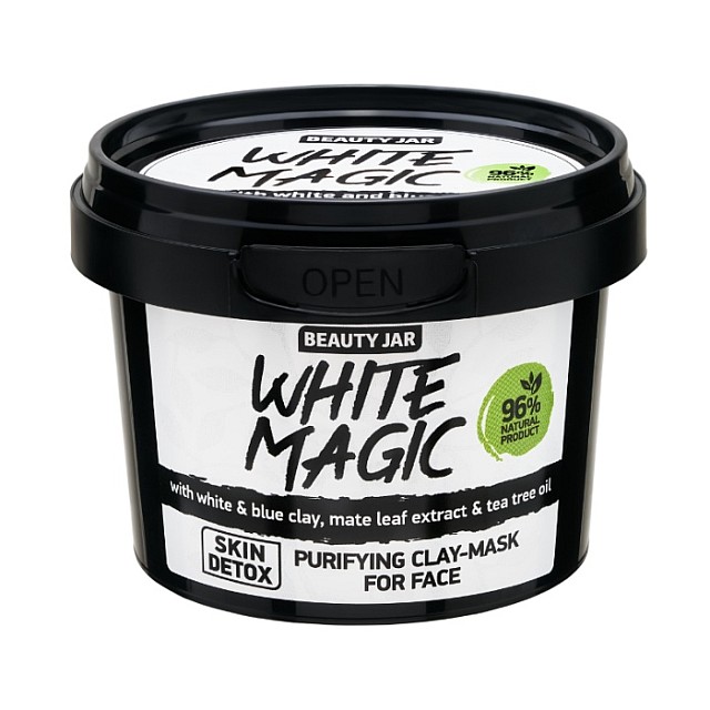 Maska za masnu kožu lica White Magic 140g