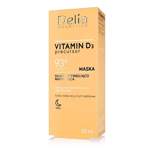 MASKA ZA ZATEZANJE I LIFTING LICA SA DODATKOM VITAMINA D3, 50 ML