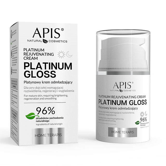 PLATINUM GLOSS Platinum krema za podmlađivanje za lice 50ml