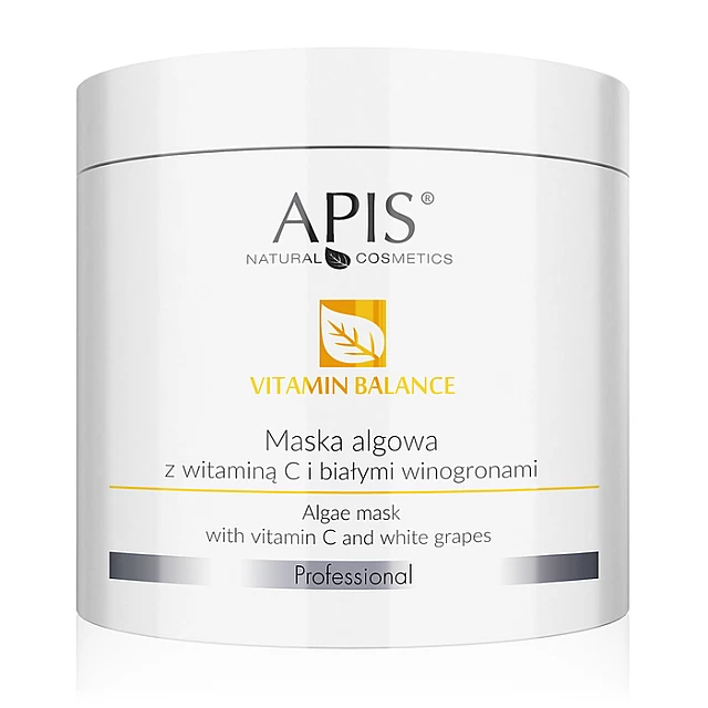 VITAMIN BALANCE - Maska za lice sa algama, vitaminom C i belim grožđem - 200 g