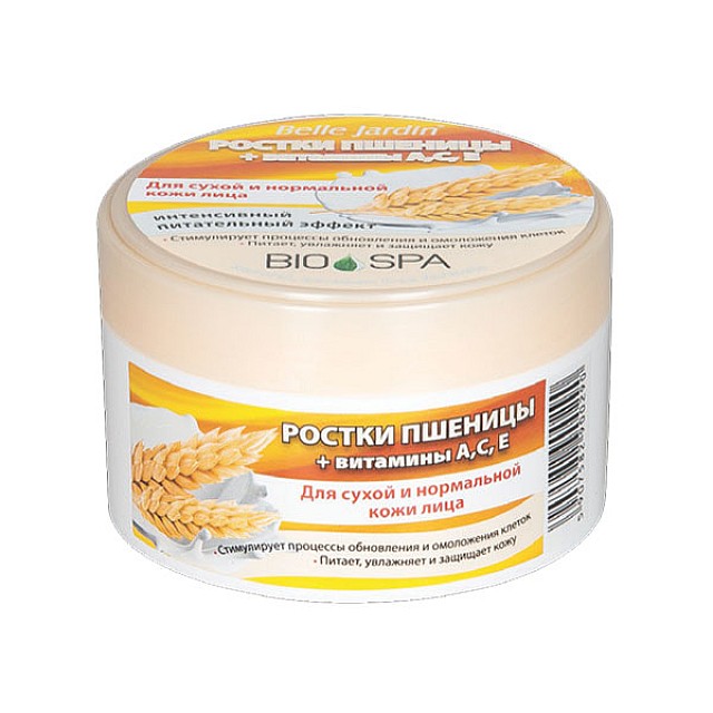 KREMA ZA LICE SA PŠENICOM I VITAMINIMA - DAN BIO SPA 200ML