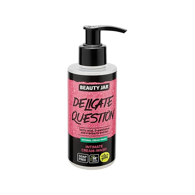 KREMA ZA INTIMNU HIGIJENU SA BRUSNICOM I D-PANTENOLOM DELICATE QUESTION 150ML