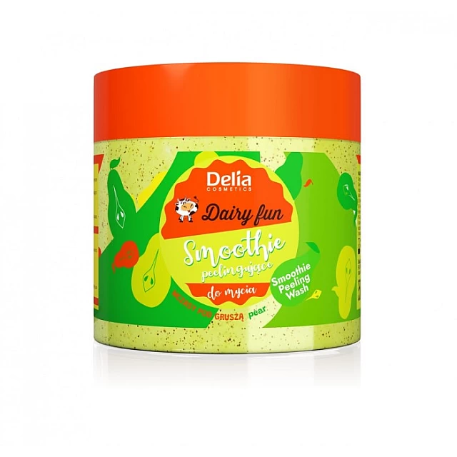 Piling žele za telo sa eteričnim uljem kruške Dairy Fun 350 g  Delia