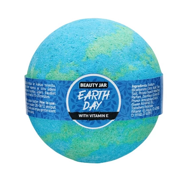 Šumeća kugla za kupku "Earth Day" 150g